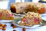 Rhubarb & Hazelnut Crumble Cake – highgate hill kitchen
