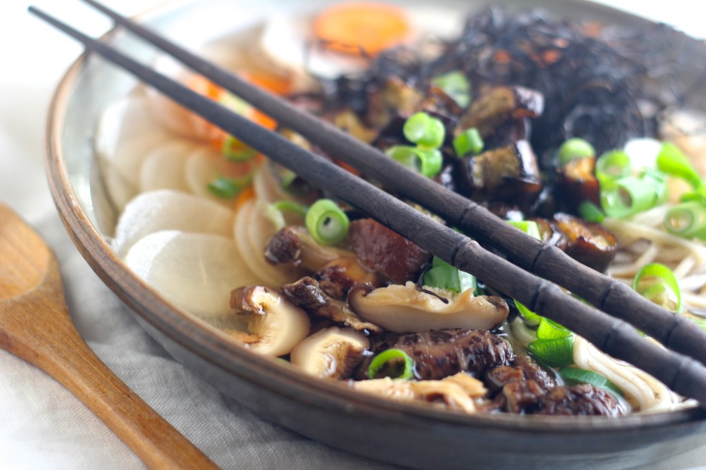 Green Tea Soup with Roasted Eggplant – highgate hill kitchen