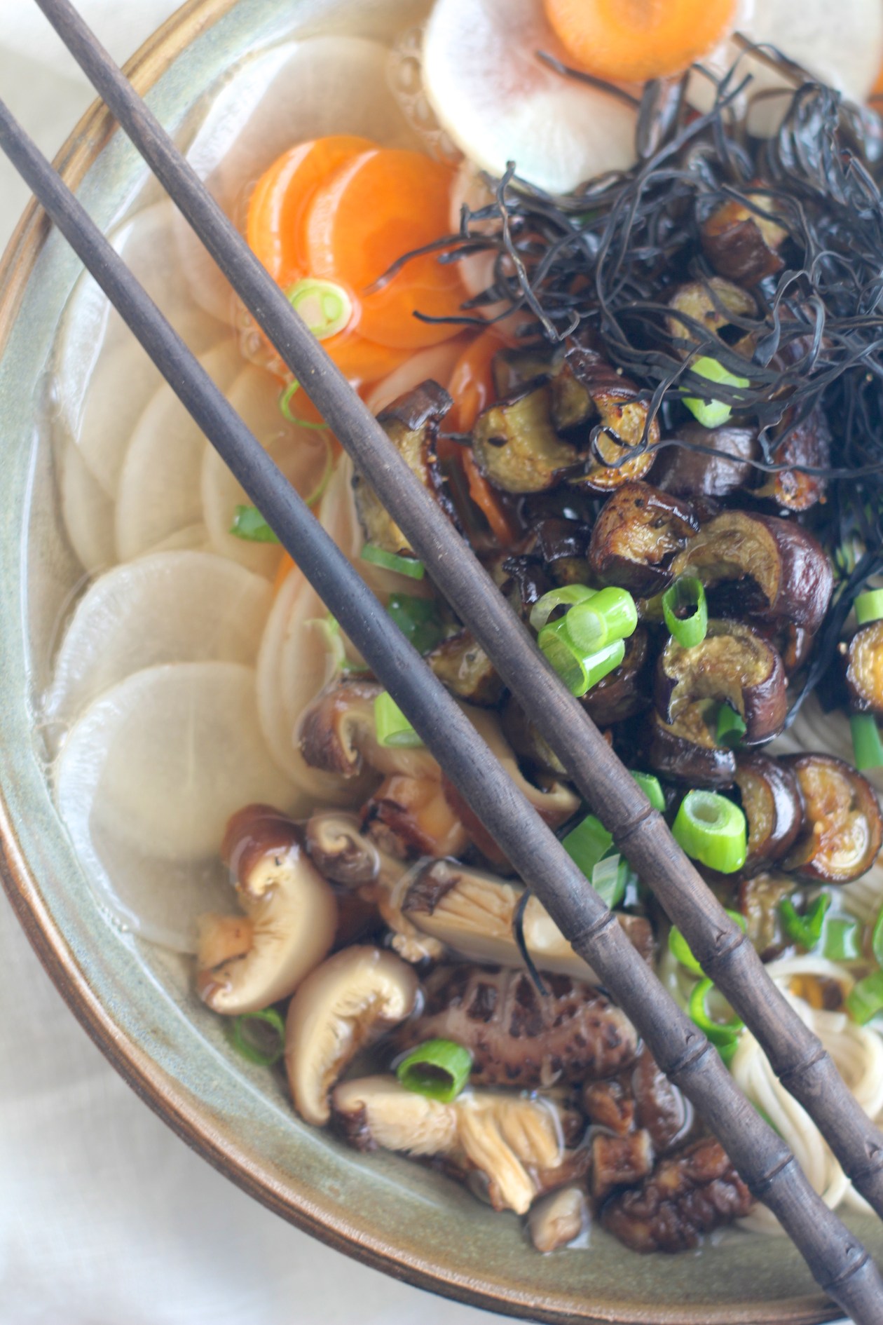Green Tea Soup with Roasted Eggplant – highgate hill kitchen